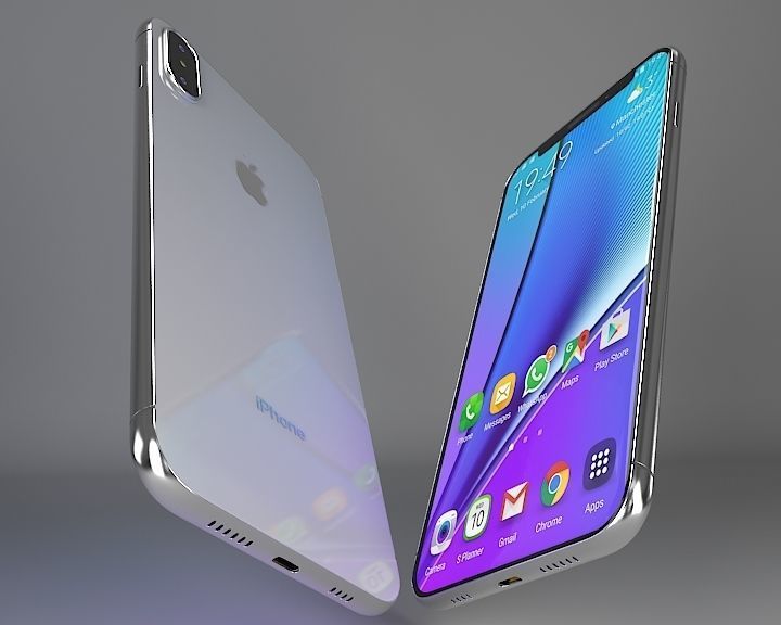 iPhone X Max 3D model | CGTrader