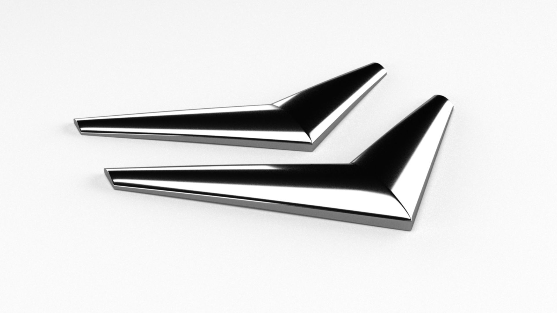 Citroen C3 2006-2009 Front Grille Emblem 3D model 3D printable | CGTrader