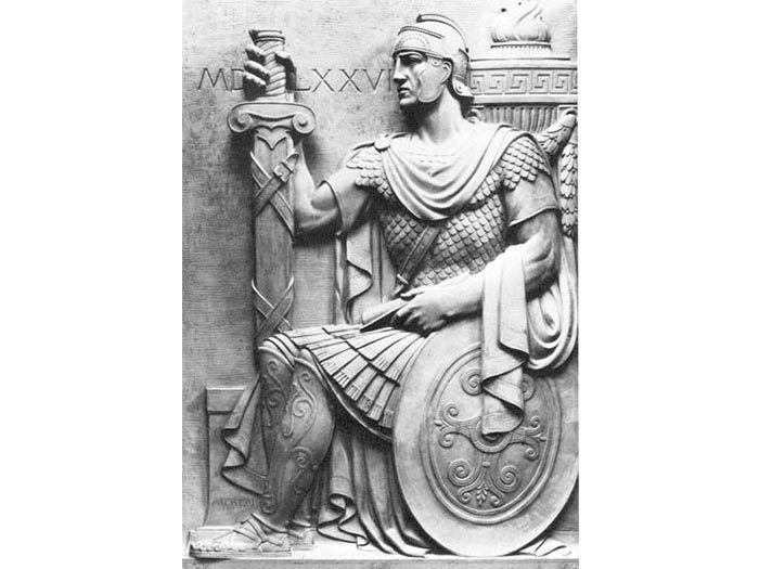 Roman Army Soldier 3d stl model for cnc 3D model 3D printable | CGTrader