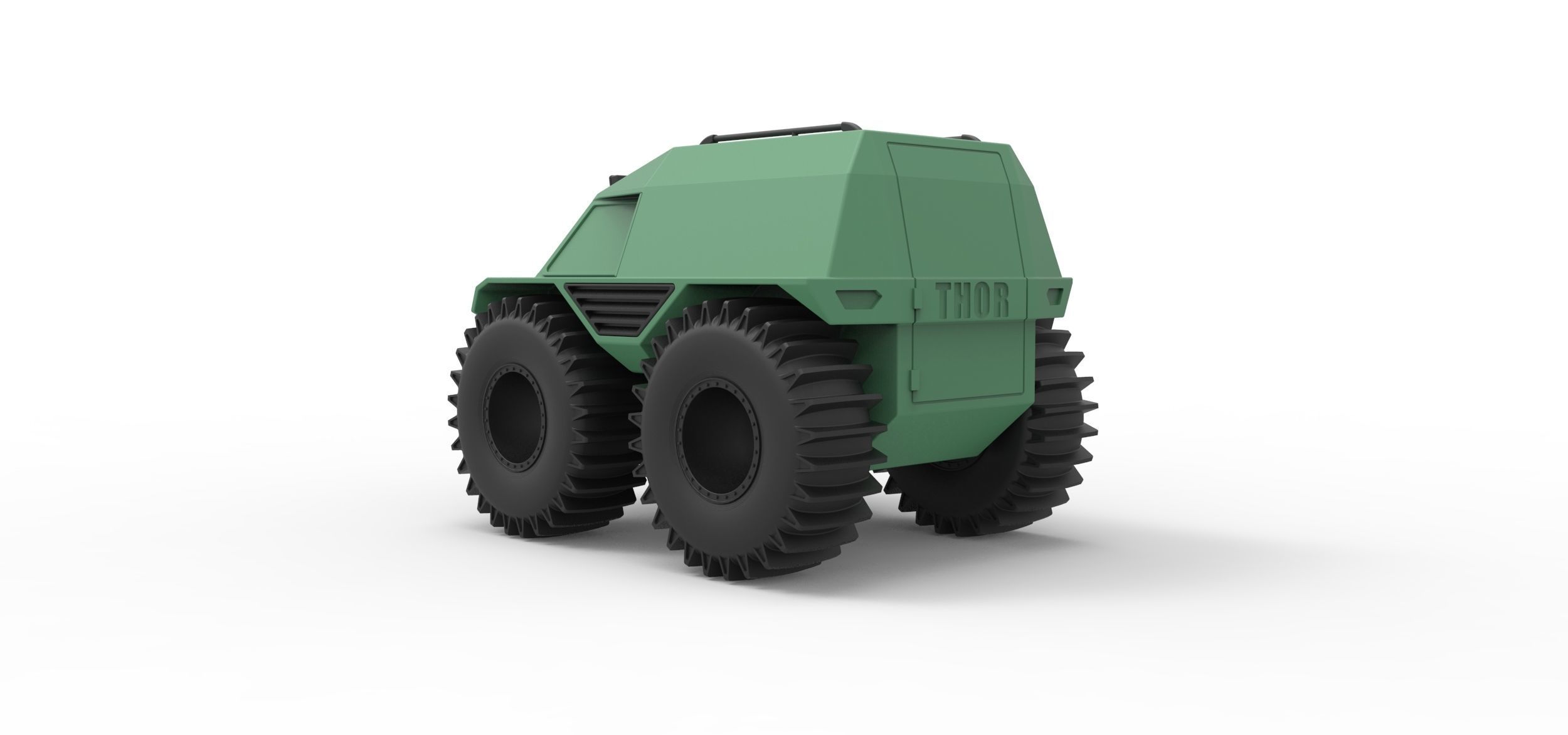 Diecast model THOR Ultimate ATV Scale 1 to 24 3D model 3D printable ...