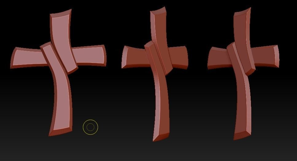 3d stl obj 3ds wrl models for CNC cross bible | CGTrader