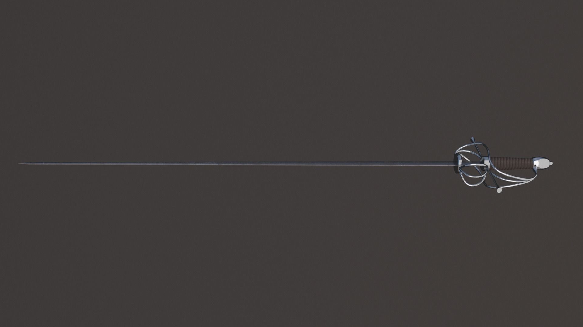 3D model Rapier VR / AR / low-poly | CGTrader