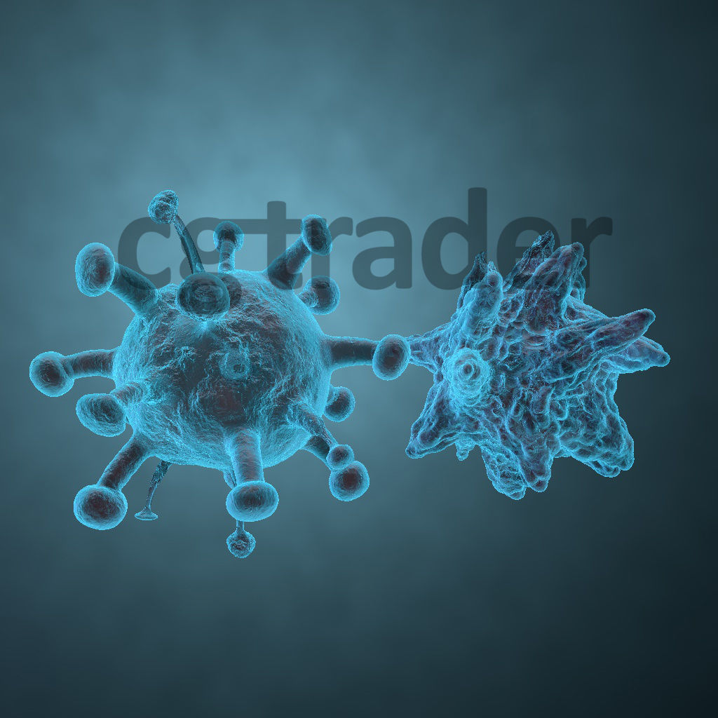 Cell - Bacteria 3D model | CGTrader