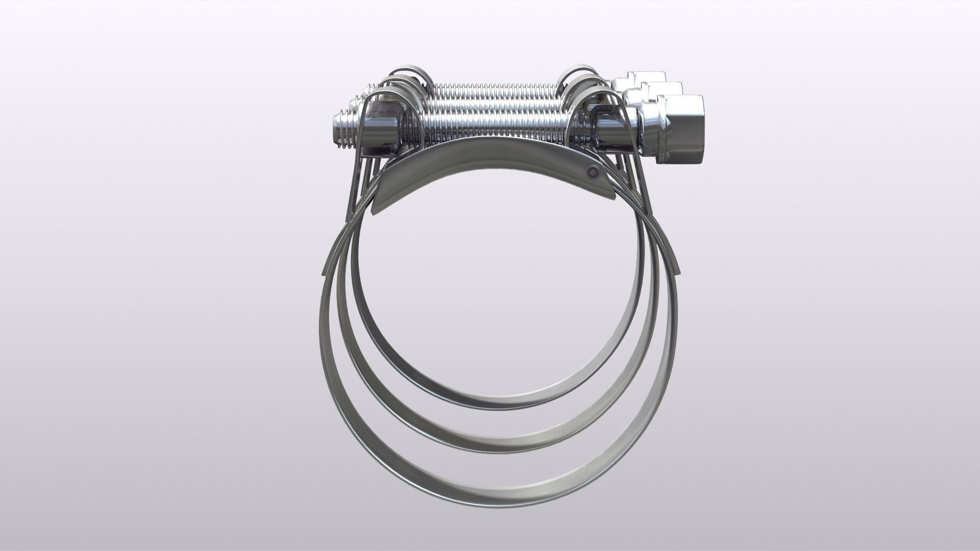 Hose clamp 3D model | CGTrader