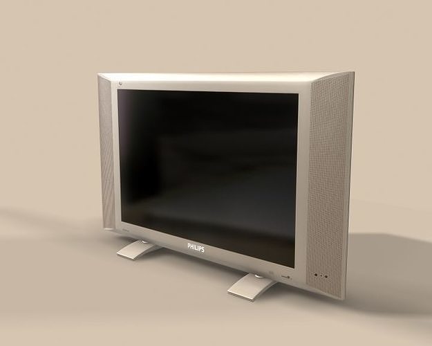 Philips Televison 3D model | CGTrader
