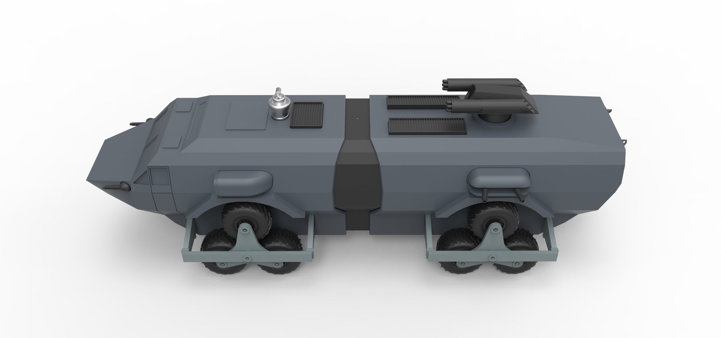 Diecast model Landmaster from Damnation Alley Scale 1 to 38 3D model 3D ...