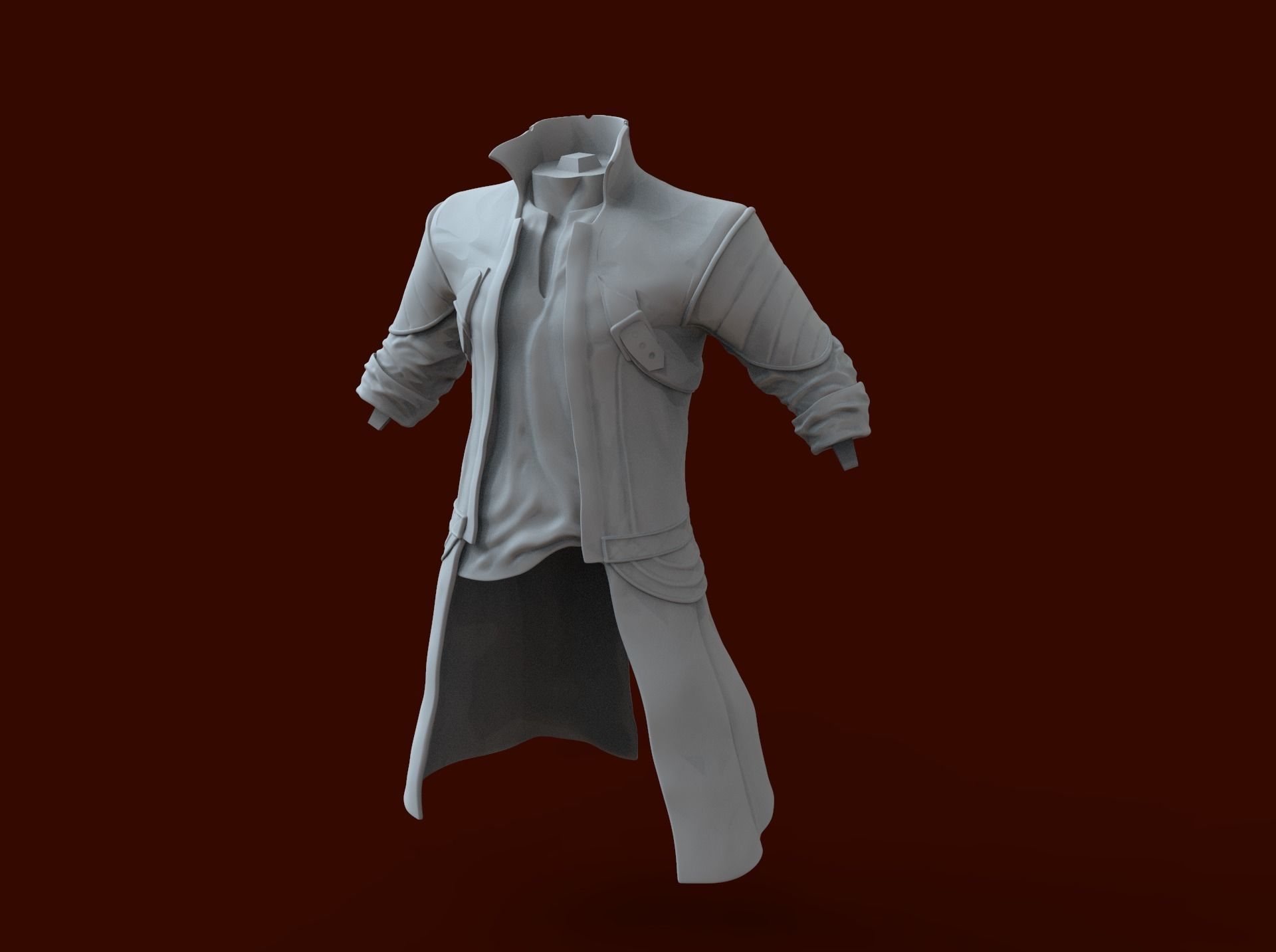 Devil May Cry character Dante 3D model 3D printable | CGTrader