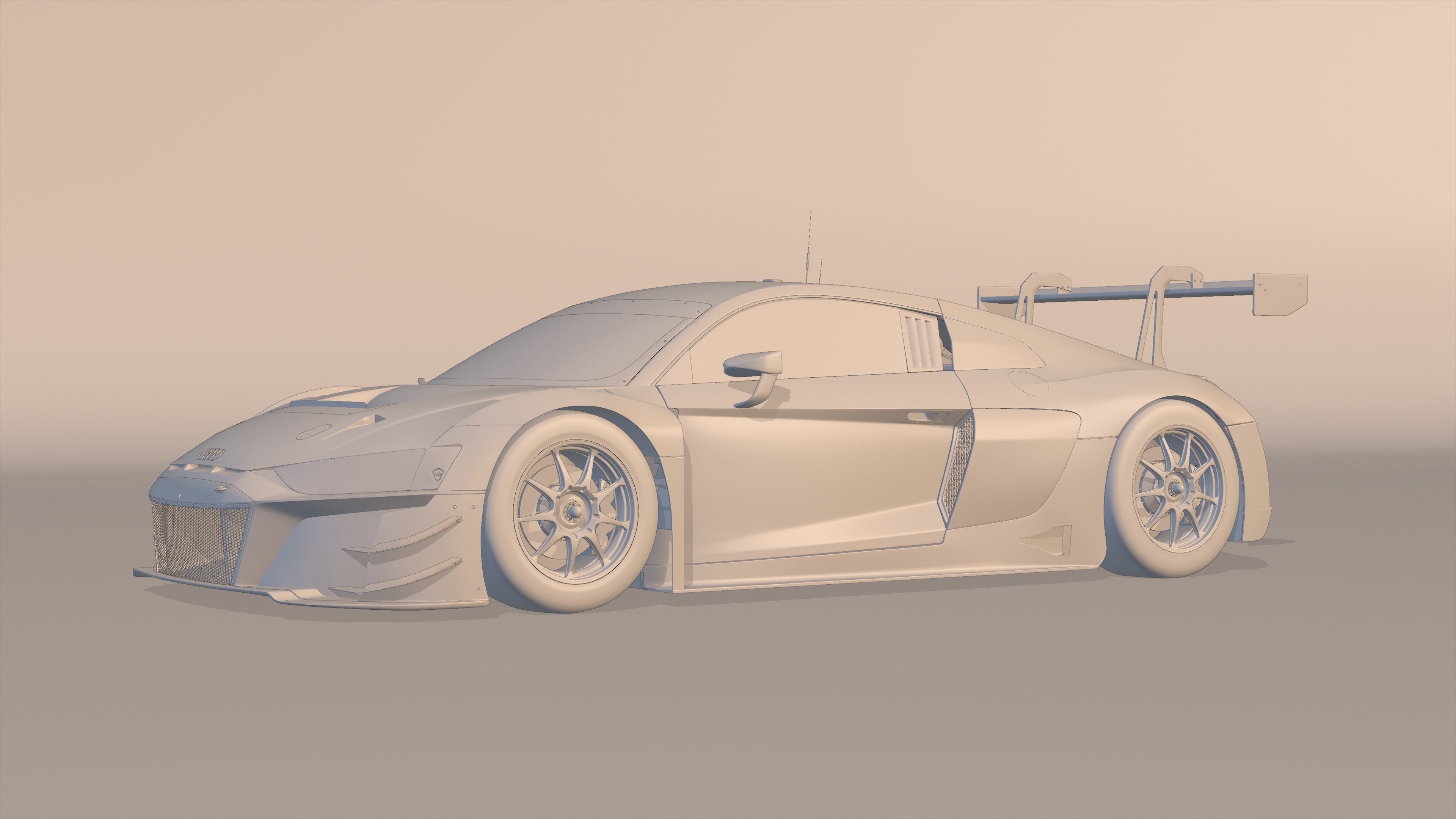 Audi R8 LMS 2019 EVO GT3 3D model | CGTrader