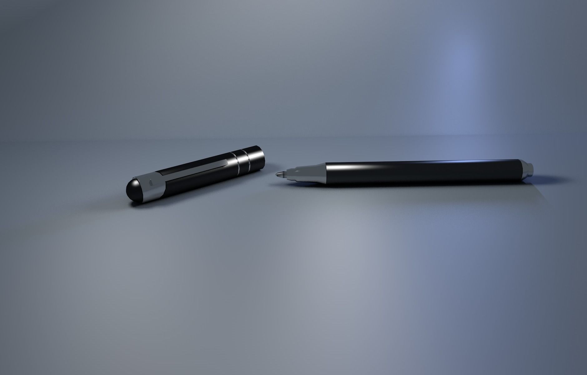 pen cap 3D model | CGTrader