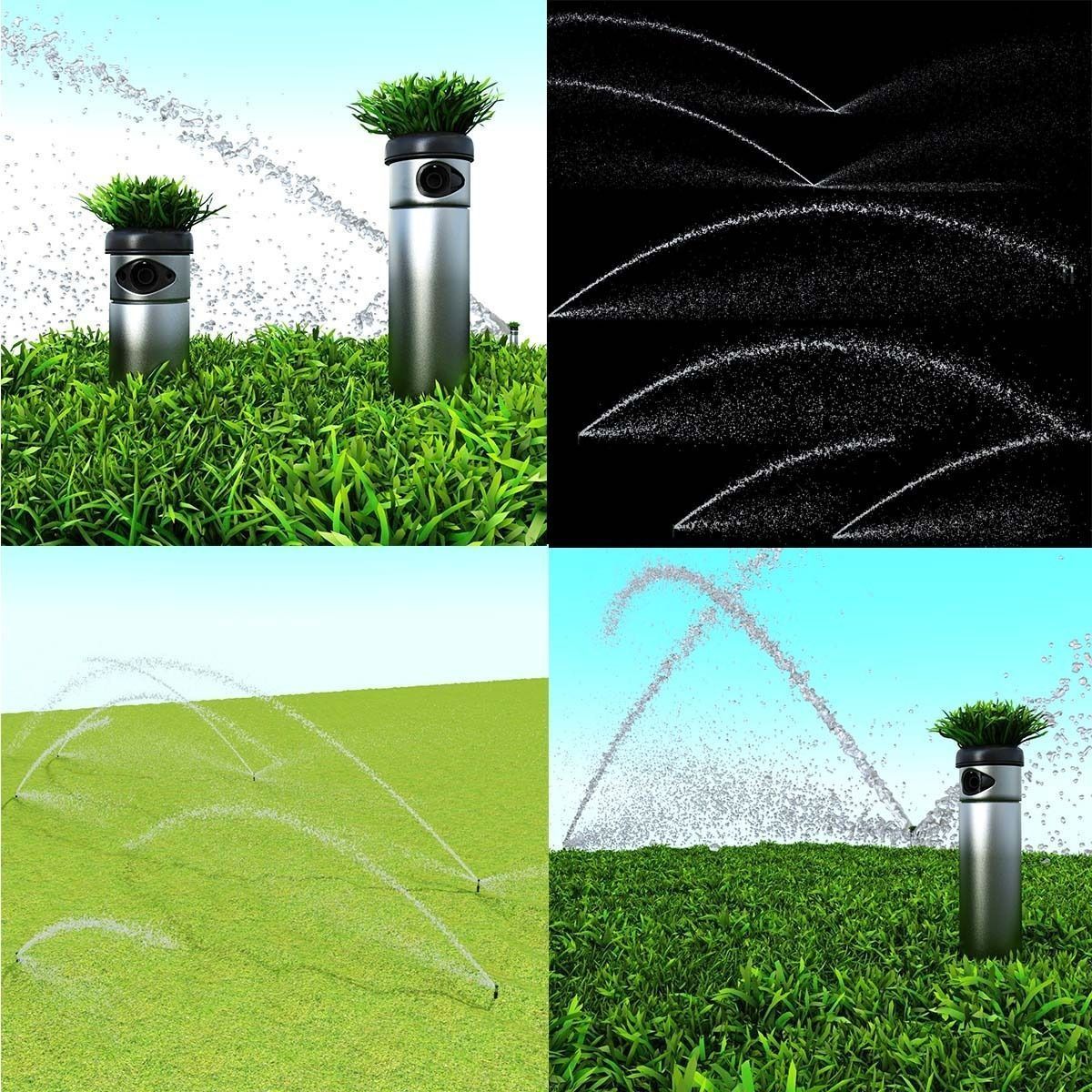 Irrigation system Hunter 3D model | CGTrader