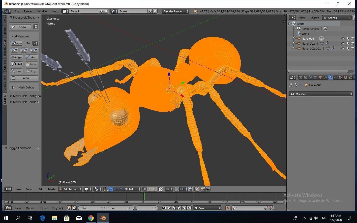 3D model Ant 3D model VR / AR / low-poly | CGTrader