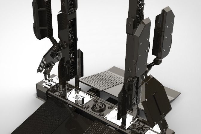 sci fi - Phase gate 3D model | CGTrader