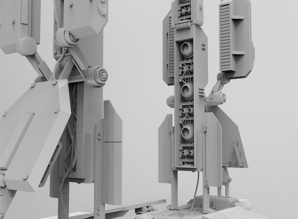 sci fi - Phase gate 3D model | CGTrader