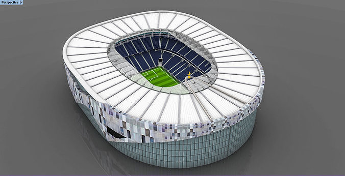 3D model Tottenham Hotspur Stadium VR / AR / low-poly | CGTrader