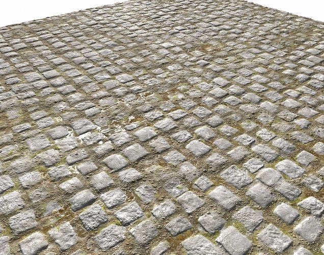 Cobblestone Street Texture Seamless