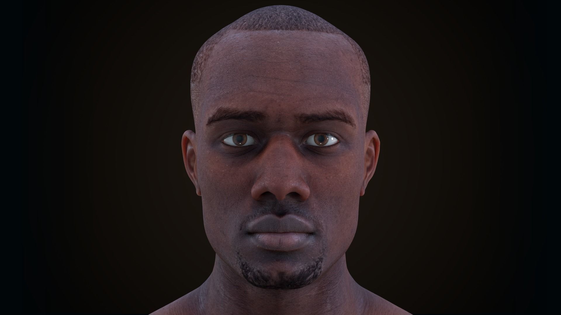 3D model Cinematic Male 002 - Advanced Body Rig - Face Rig - GUI VR ...