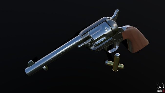 3D model Colt Peacemaker VR / AR / low-poly | CGTrader