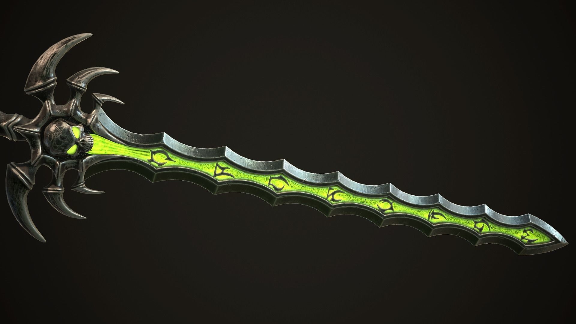 3D model Undead Great Sword VR / AR / low-poly | CGTrader