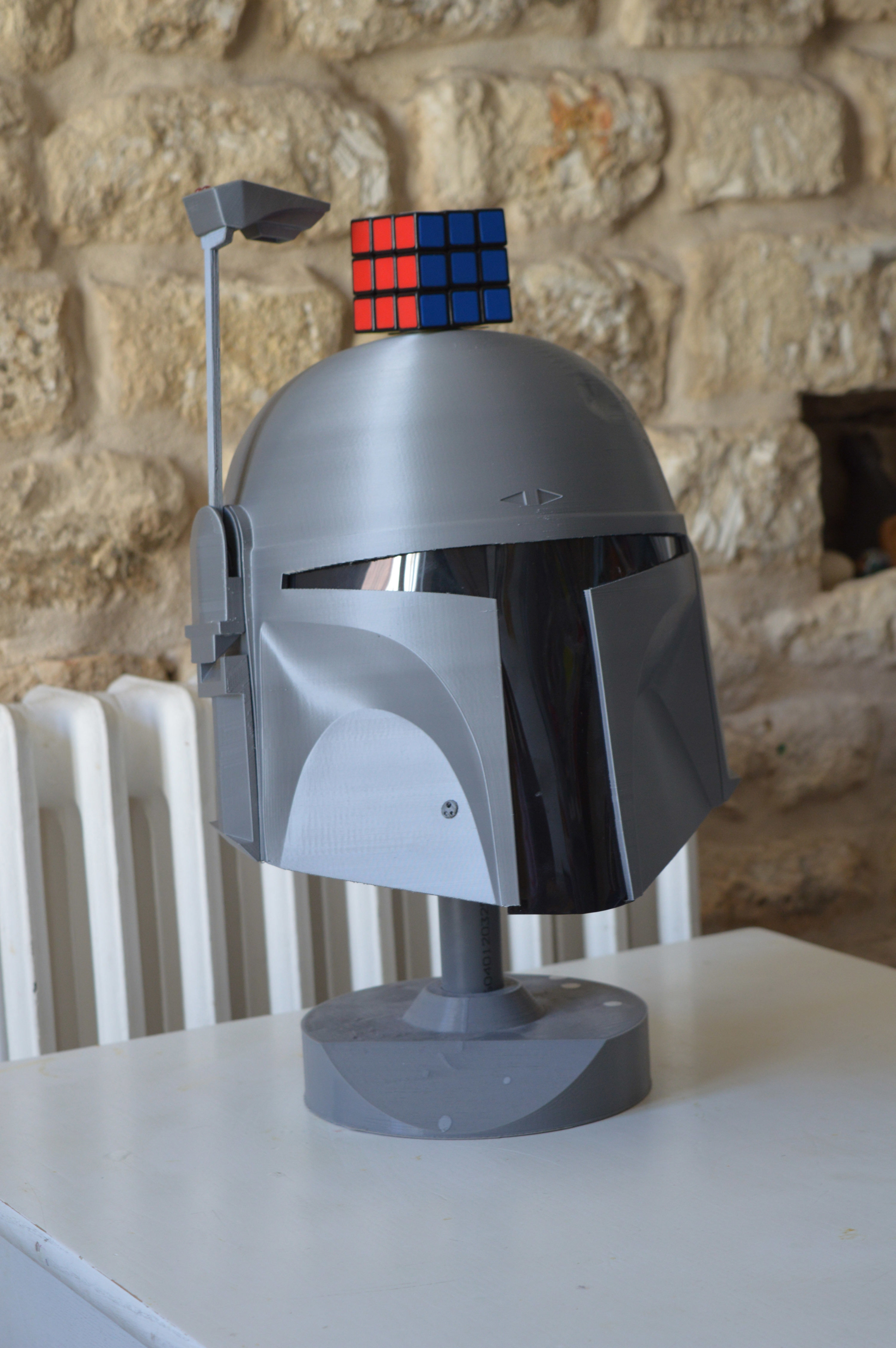 WEARABLE FULL SIZE STAR WARS BOBA FETT HELMET JESUS SALMERON 3D model ...