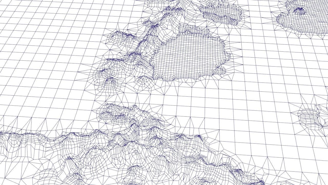 3d map of Middle Earth 3D model | CGTrader