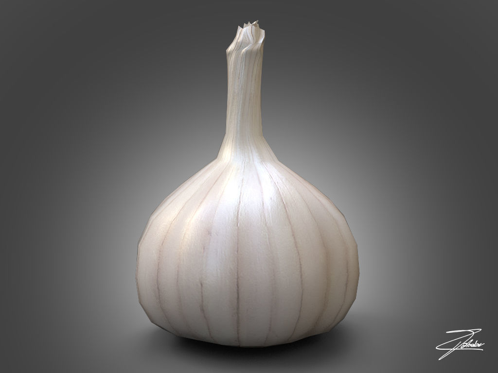 Garlic 3D asset game-ready | CGTrader