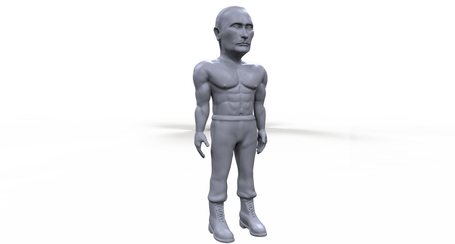 Vladimir Putin stylized high quality 3D printable miniature 3D model 3D ...