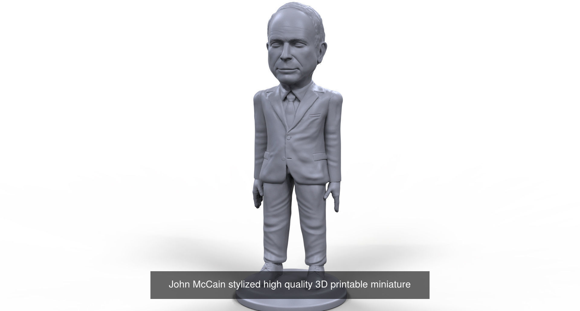 Political stylized high quality 36 3D printable miniatures 3D Model ...