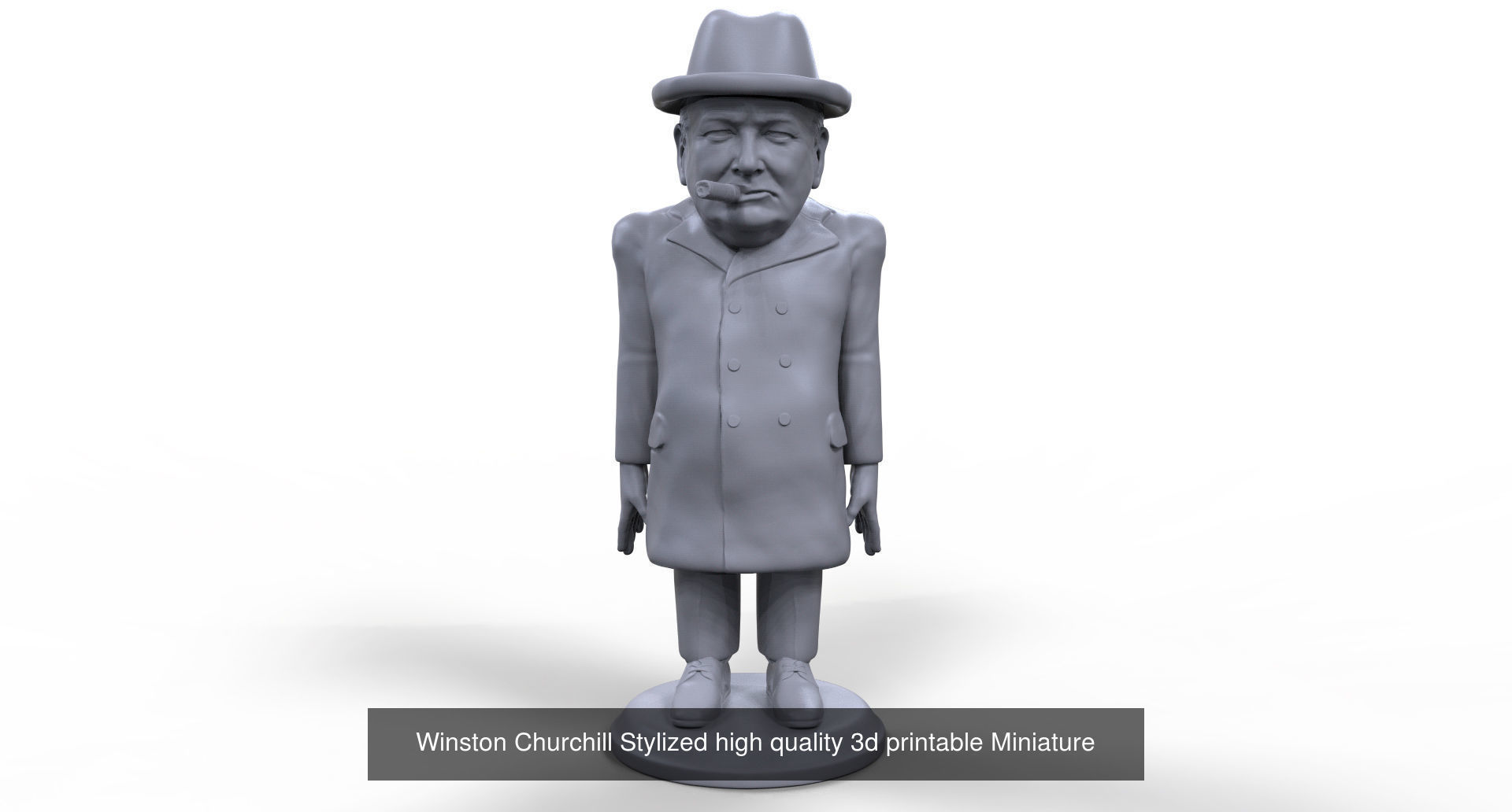 Political stylized high quality 36 3D printable miniatures 3D Model ...