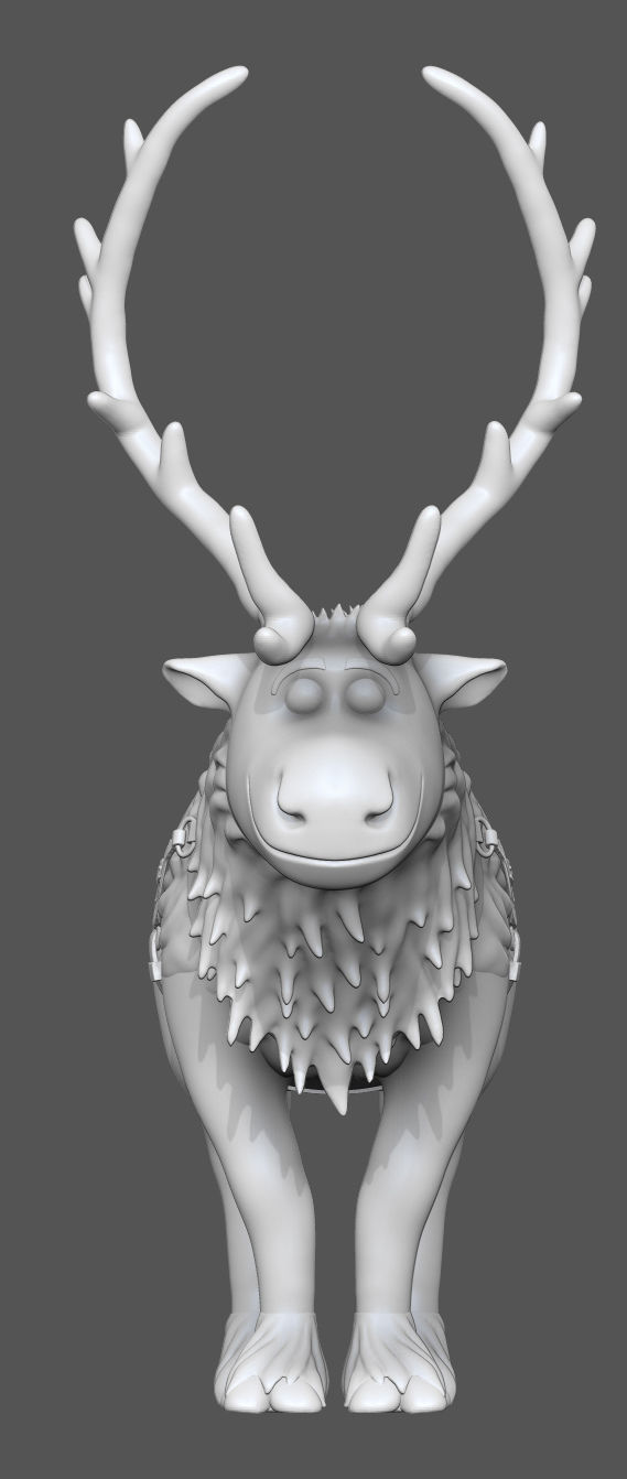 Sven Frozen 2 3D model | CGTrader