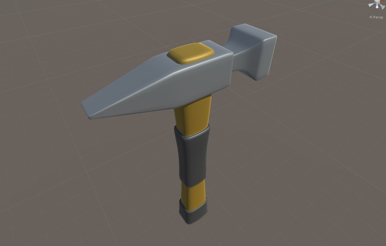 3D model Hammer model Low Poly Game Ready VR / AR / low-poly | CGTrader