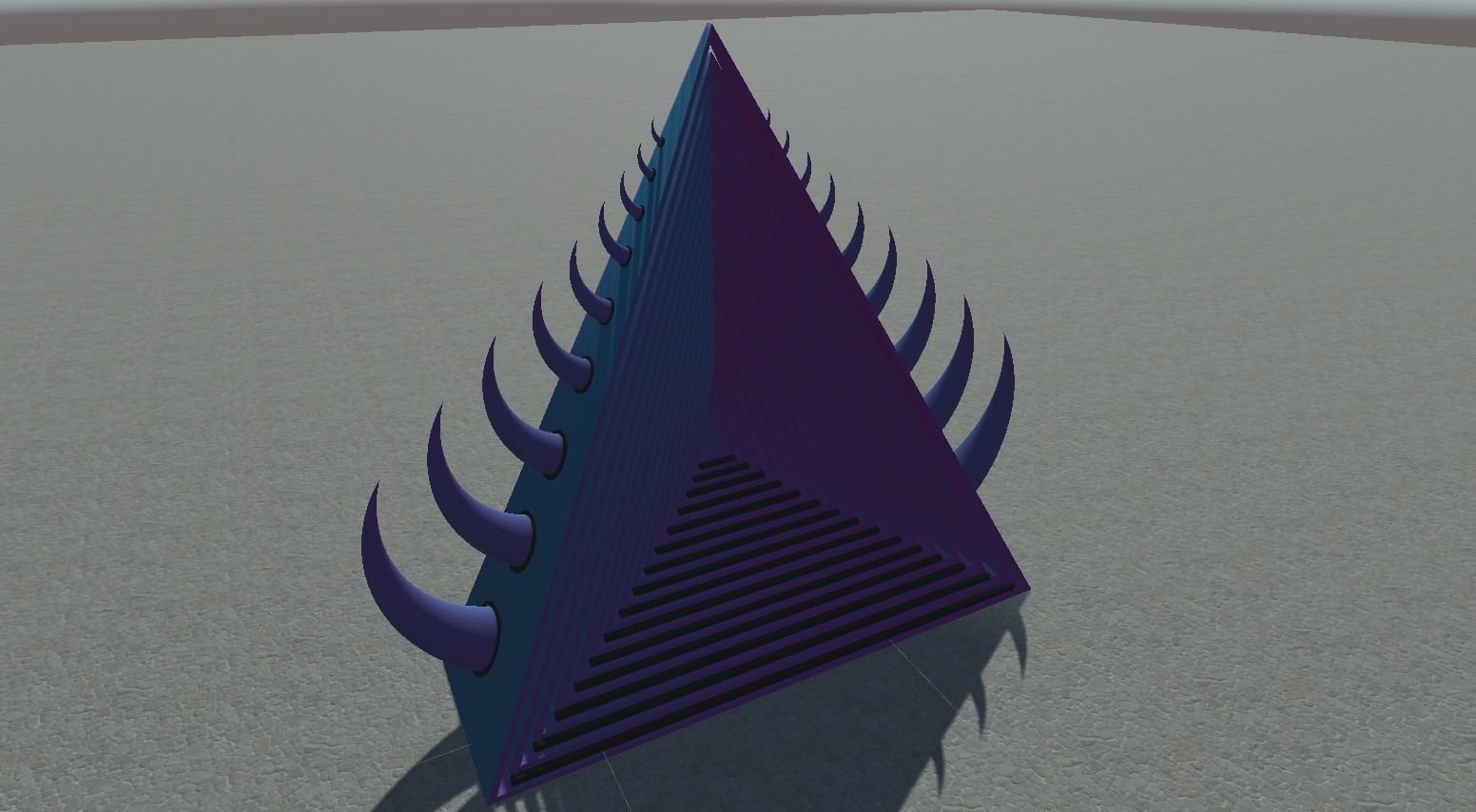 3D model Triangle Portal Struct | CGTrader