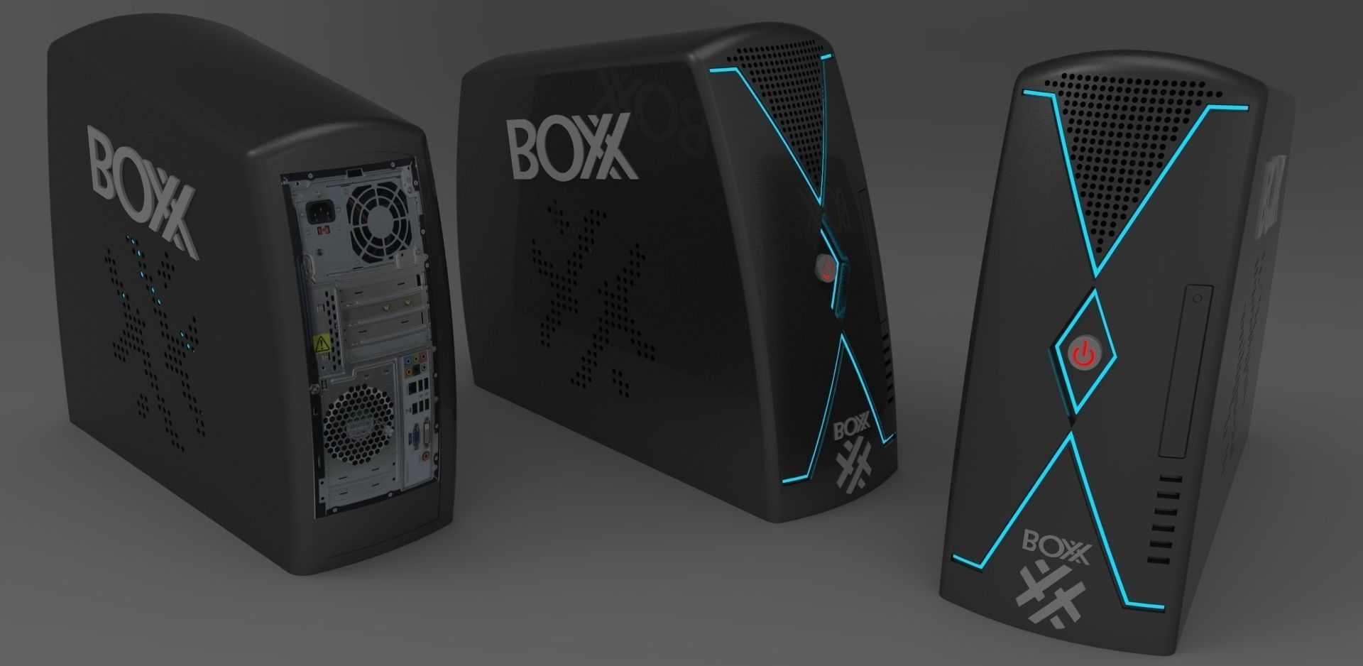 BOXX-X Workstation Casing free 3D model | CGTrader