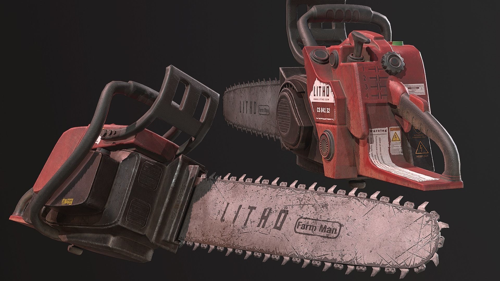 3D model Chainsaw VR / AR / low-poly | CGTrader