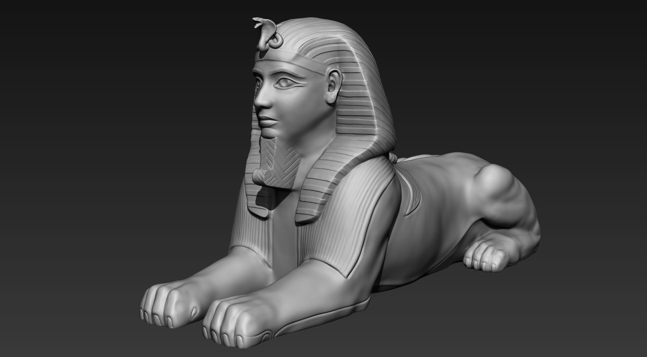 Egyptian Sphinx 3D model | CGTrader