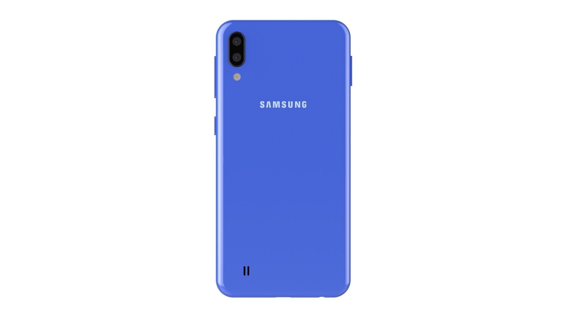 Samsung Galaxy M10 Blue 3D model | CGTrader