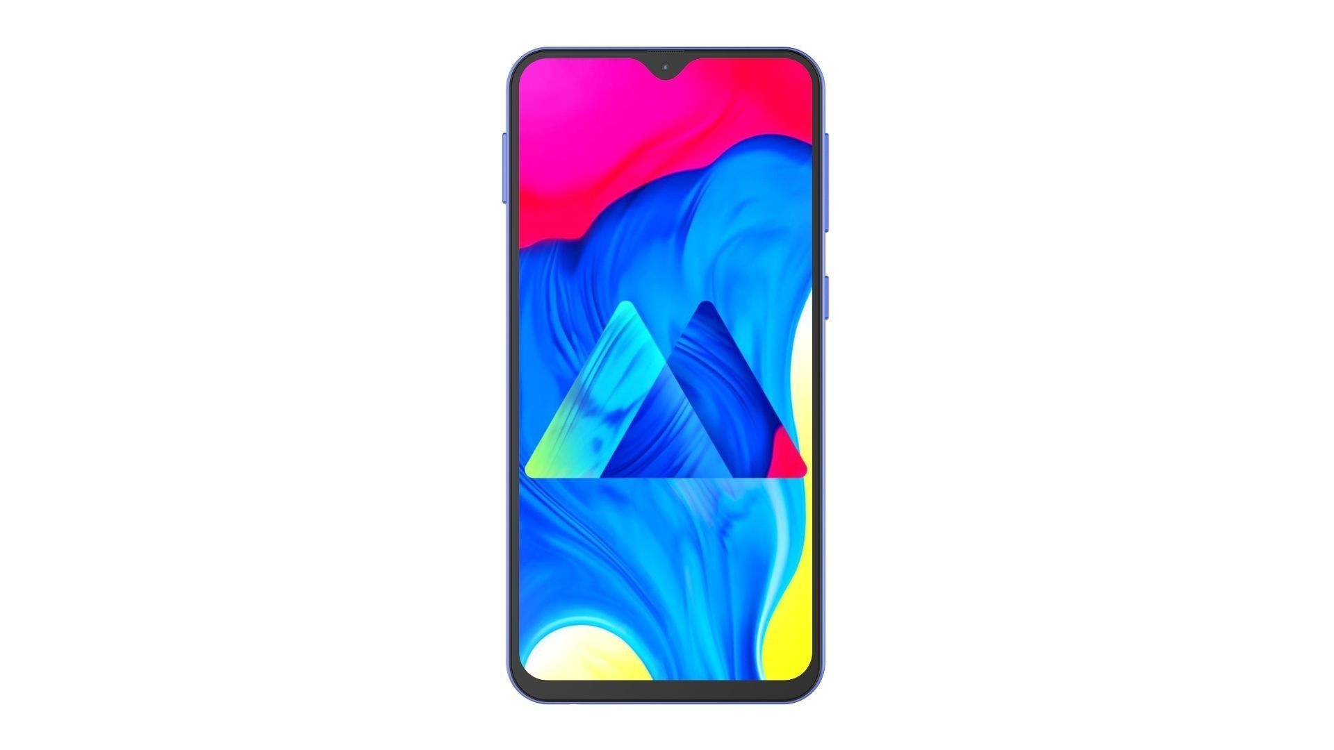 Samsung Galaxy M10 Blue 3D model | CGTrader