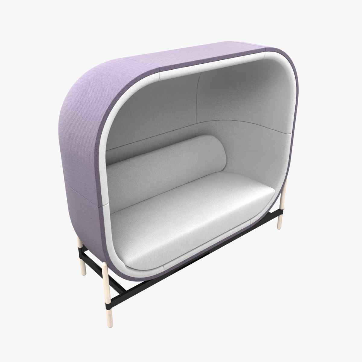 Capsule sofa by casala design 3d model 3D model | CGTrader
