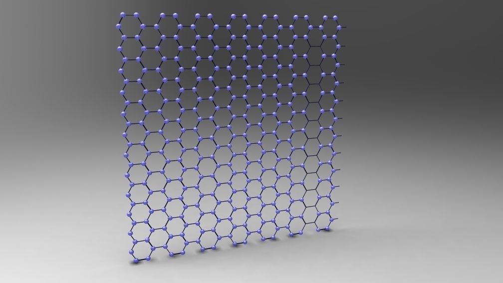 Graphene sheet free 3D model | CGTrader