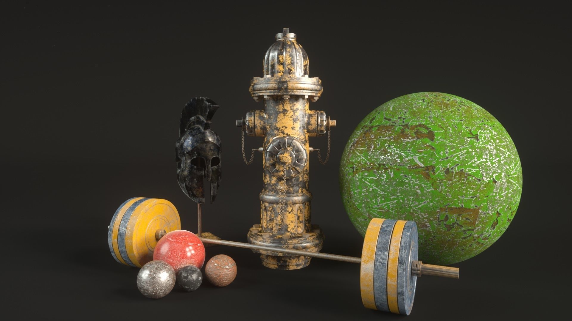 10 Grunge Metal Materials for C4D Octane Render Texture | CGTrader