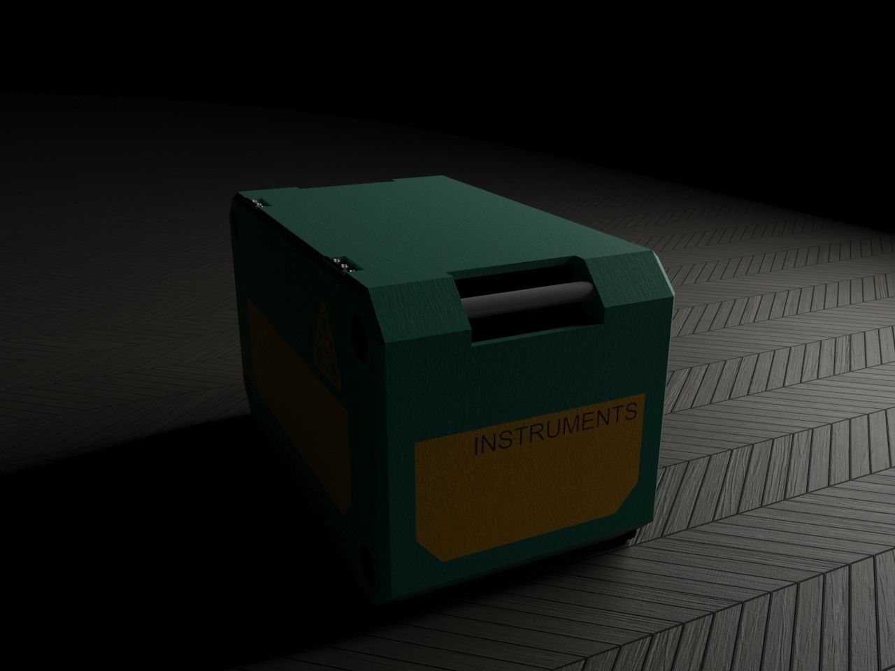 Container box 3D model animated | CGTrader