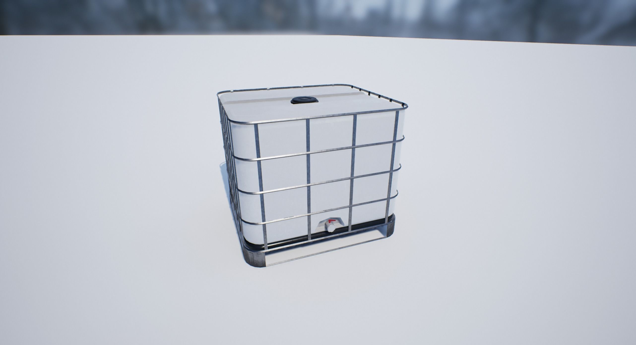 3D model Caged Water Tank PBR VR / AR / low-poly | CGTrader