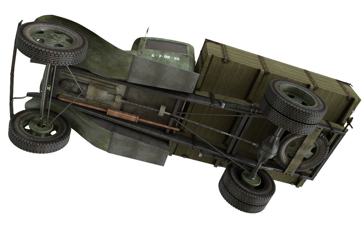 GAZ-AA 3D model | CGTrader