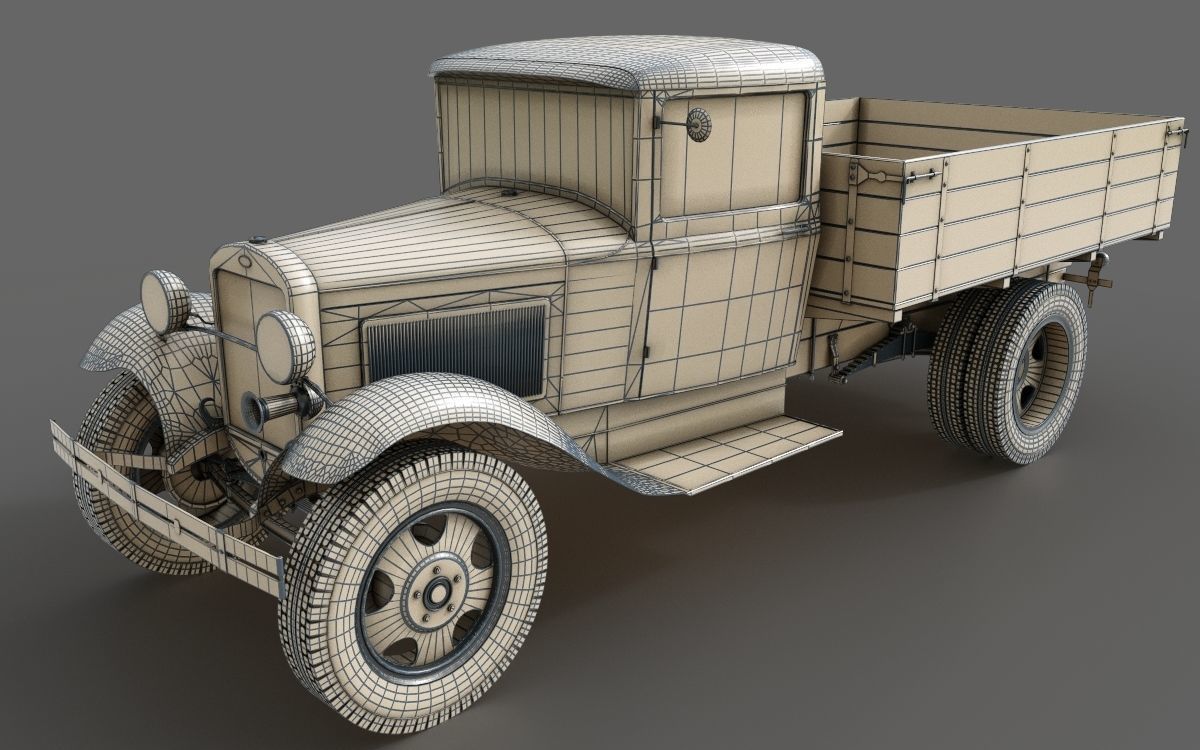 GAZ-AA 3D model | CGTrader