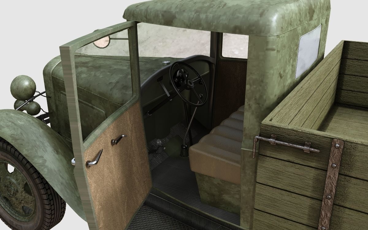 GAZ-AA 3D model | CGTrader