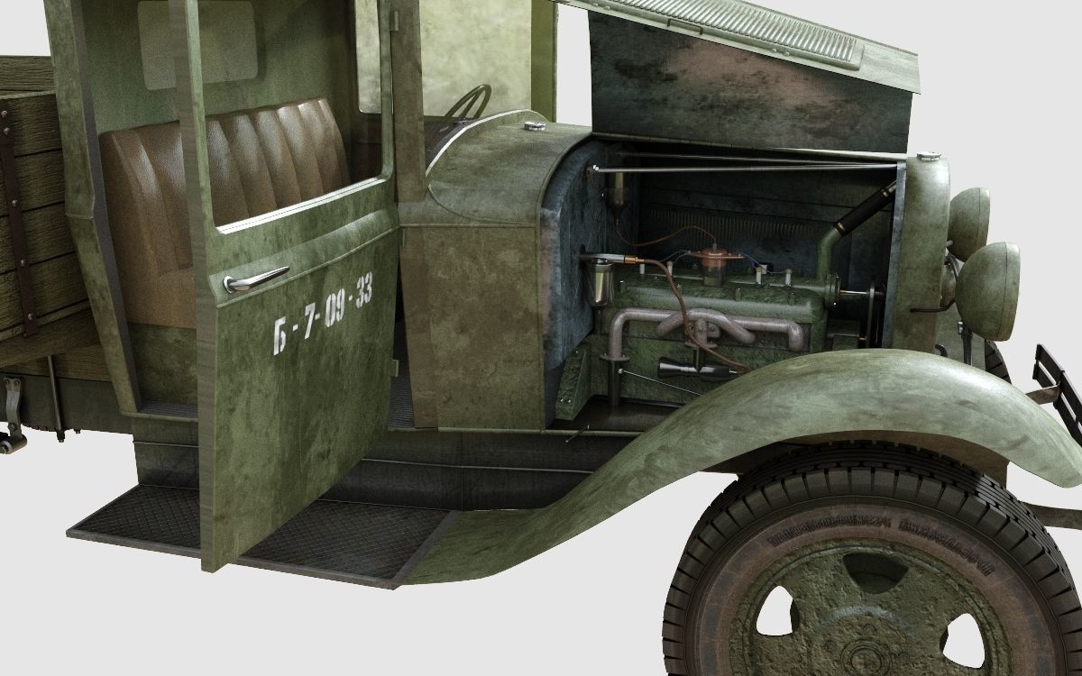 GAZ-AA 3D model | CGTrader