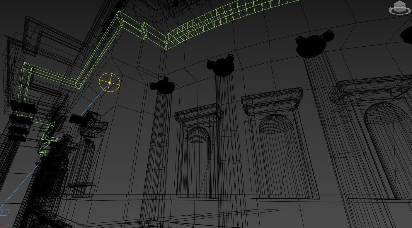 Historic Building - Side Street View 3D model | CGTrader