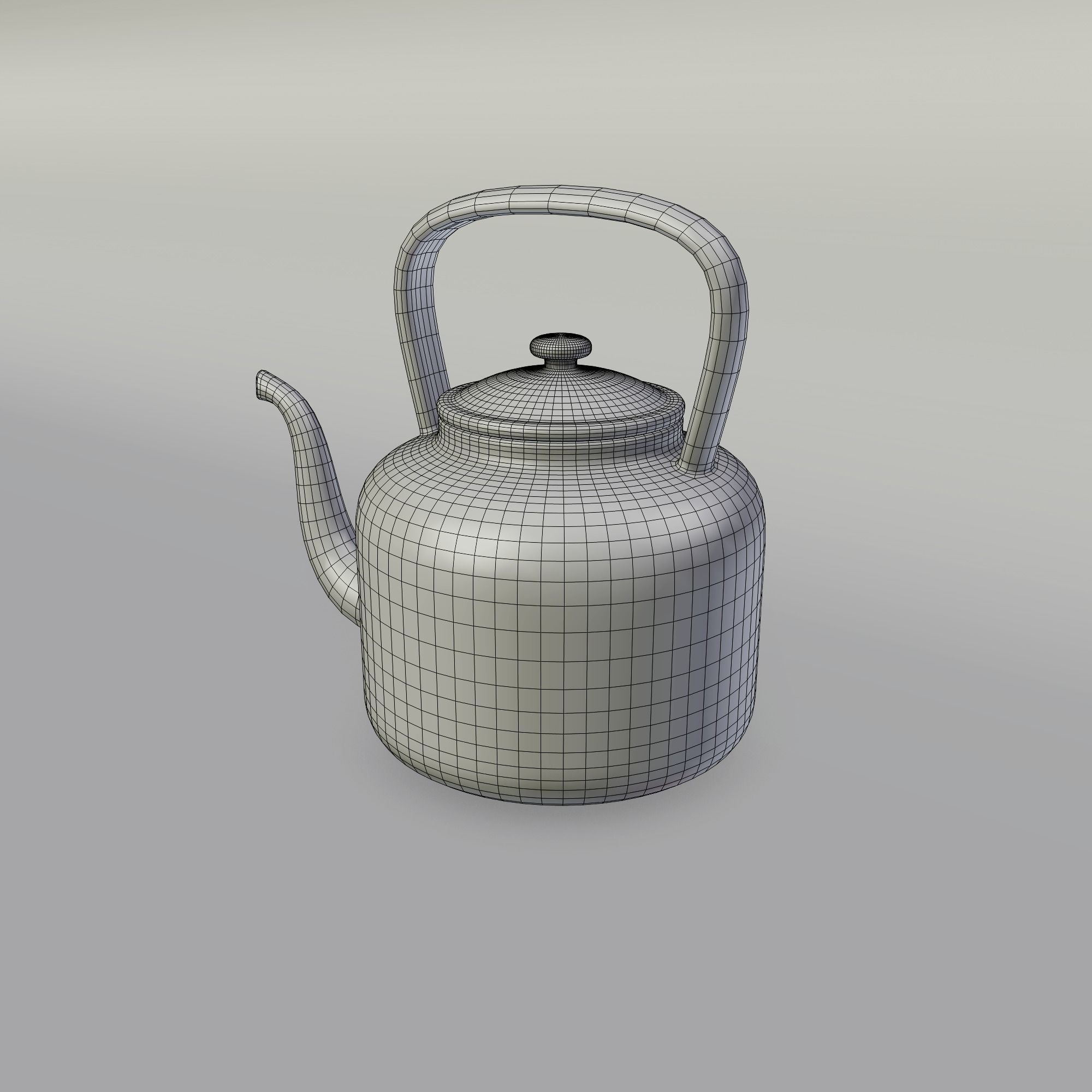 Kettle free 3D model | CGTrader