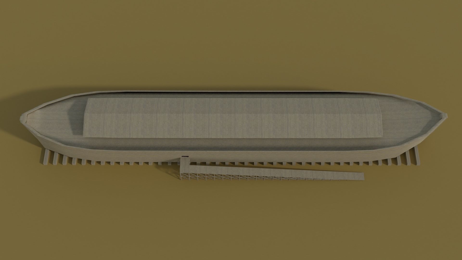 The Ark 3D Model boat free 3D model | CGTrader