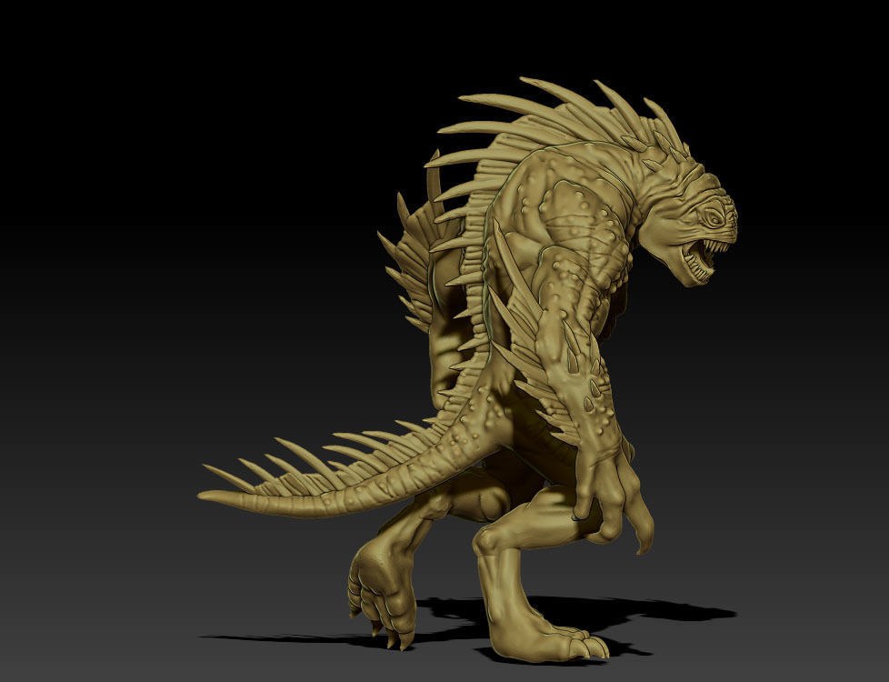 Leviathan 65mm 3D model 3D printable | CGTrader