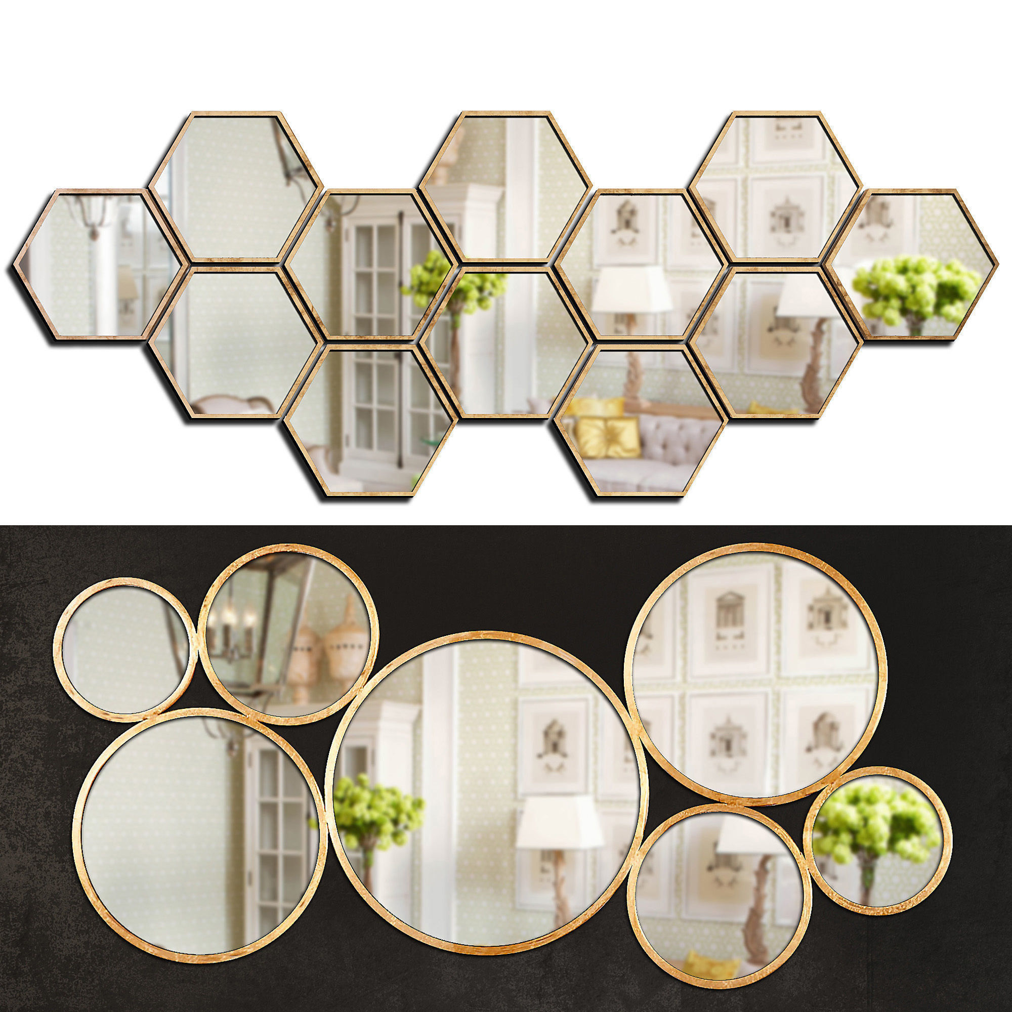 3D Mirrors Set 18 | CGTrader